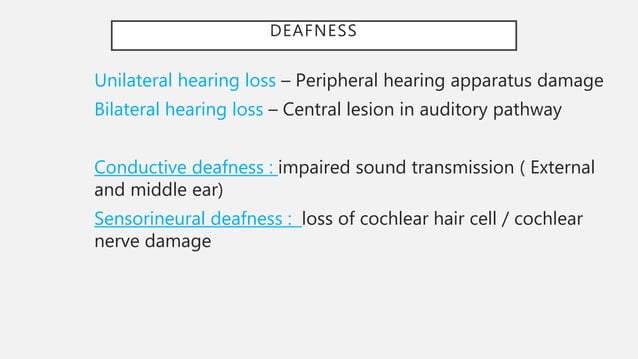 mechanism of hearing | PPTX