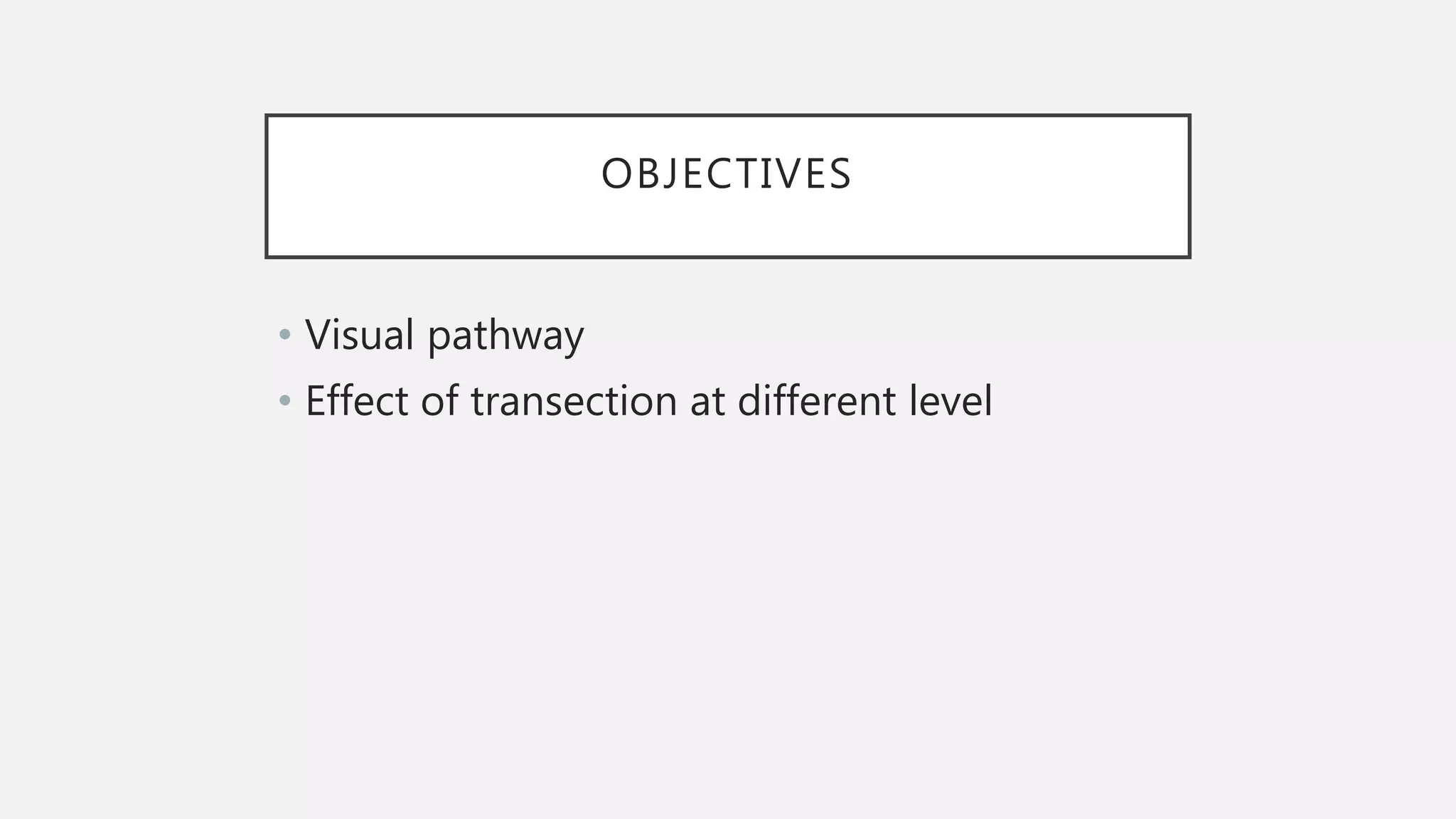 visual pathways | PPTX