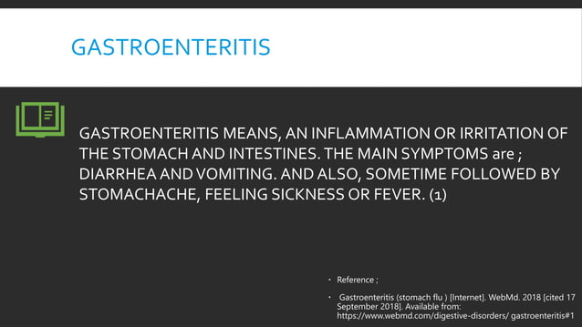 causes of gastroenteritis , viral ,bacterial , and parasite | PPTX