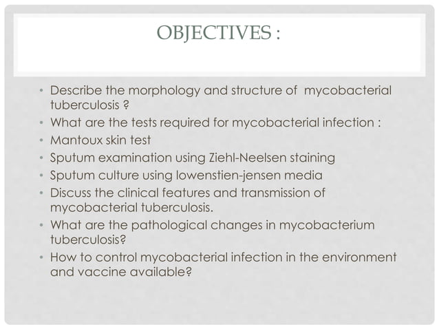 Pbl 2 –pod 1 : the morphology and structure of mycobacterium ...