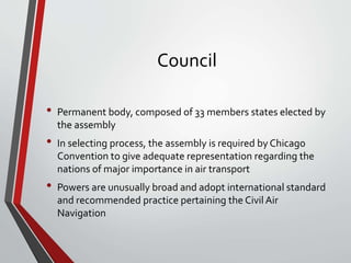 ICAO: International Civil Aviation Organisation | PPTX