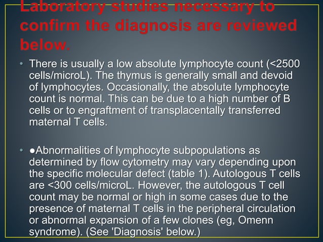 Severe combined immunodeficiency - SCID | PPTX | Genetics | Science