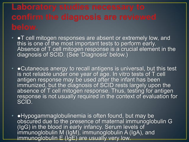 Severe combined immunodeficiency - SCID | PPTX | Genetics | Science