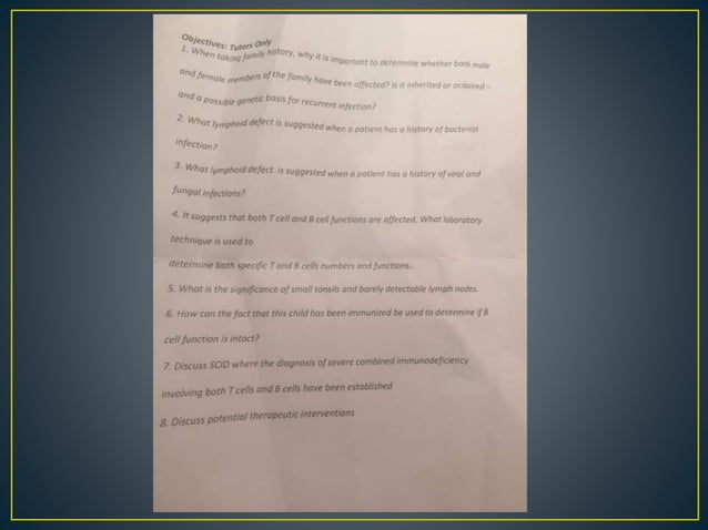 Severe combined immunodeficiency - SCID | PPTX | Genetics | Science