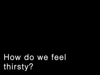Physiology of thirst | PPT