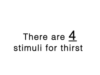 Physiology of thirst | PPT
