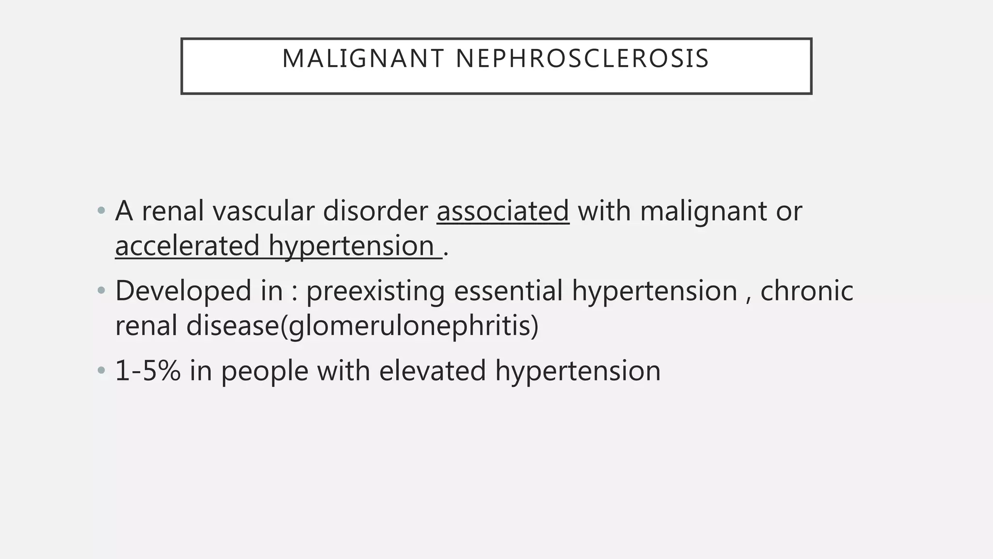 kidney on hypertension | PPTX