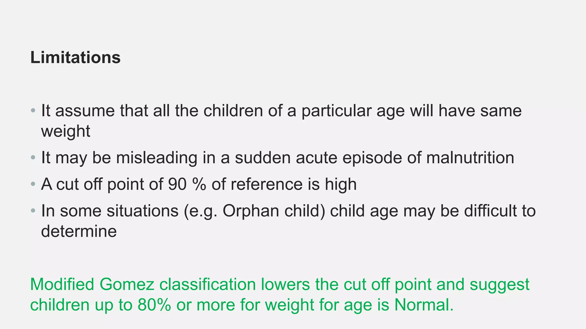 methods to classify malnutrition | PPTX