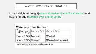 methods to classify malnutrition | PPTX