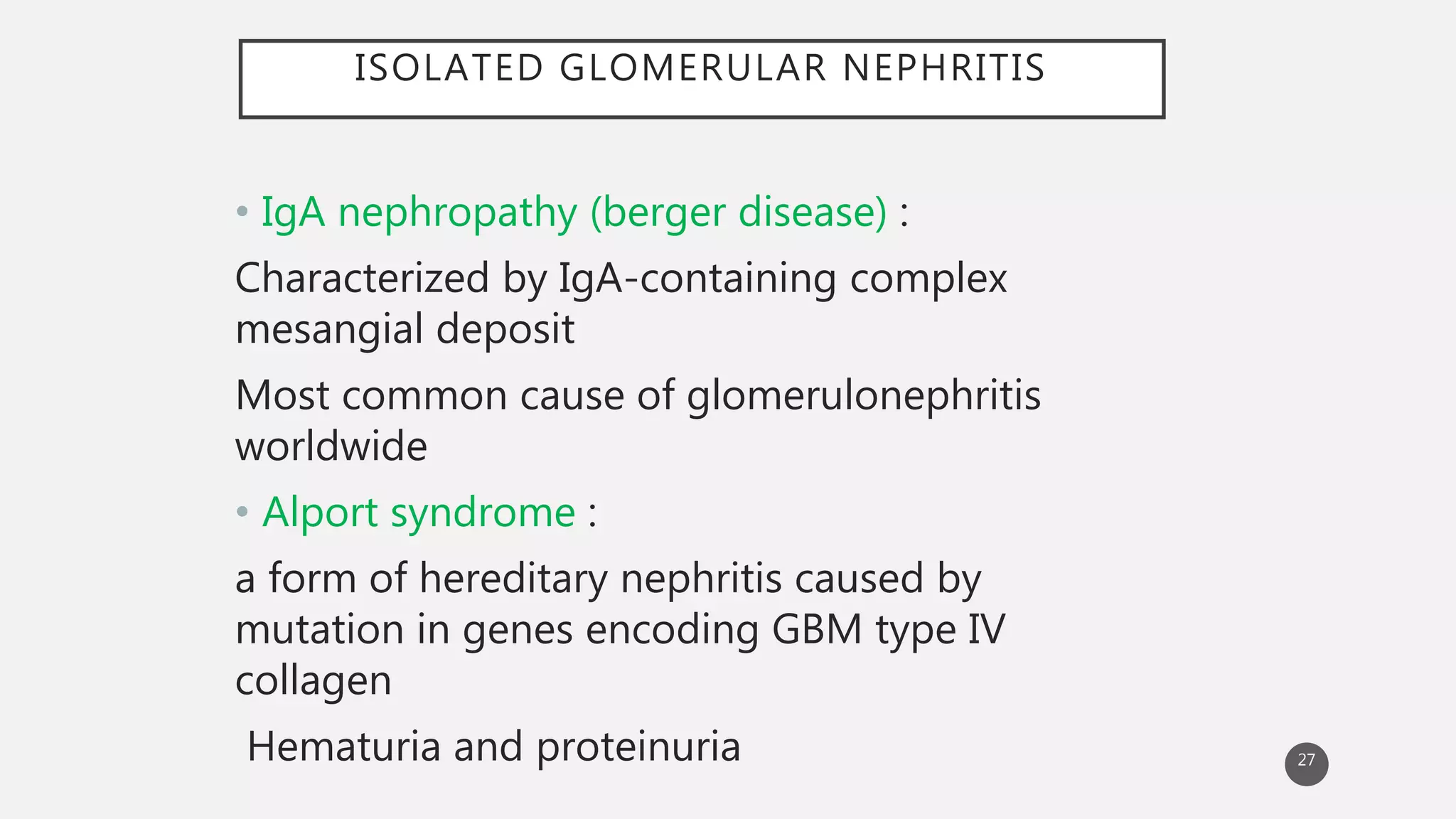 nephritic and nephrotic syndrome | PPTX