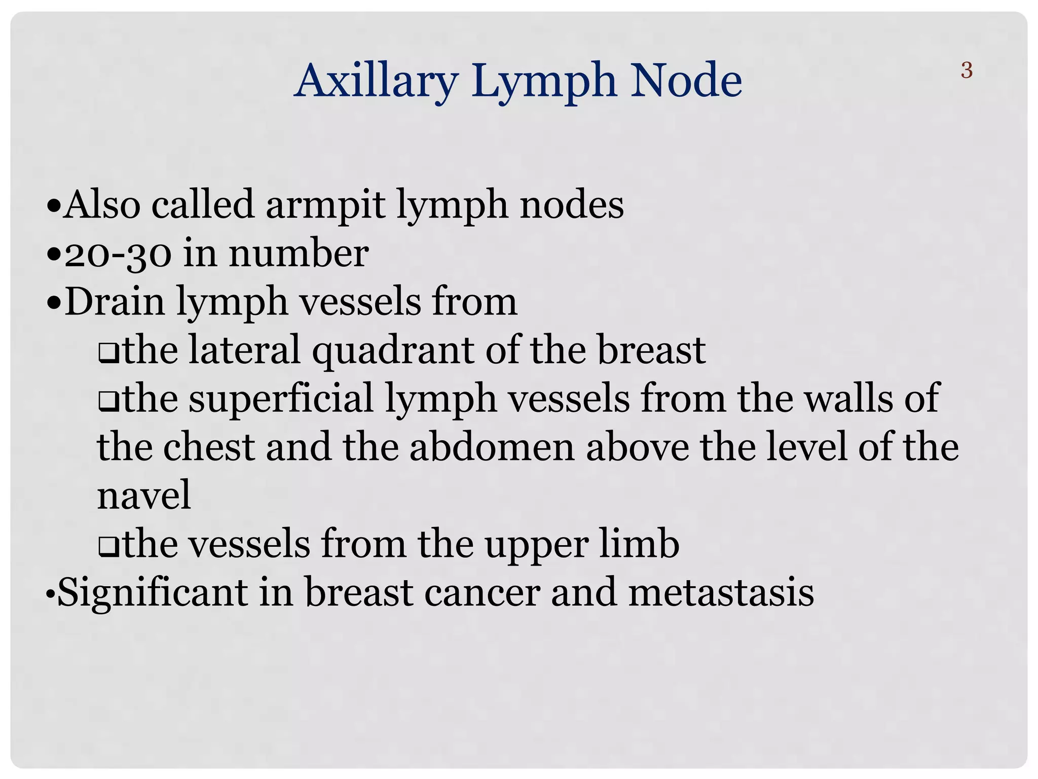 Lymph nodes | PPT