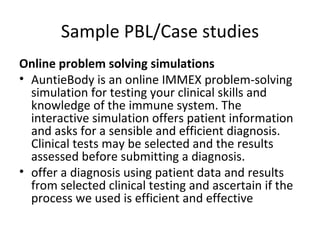 PBL Activities For Microbiology | PPT