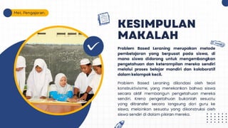 Slide Pendidikan (Problem Based Learning | PDF