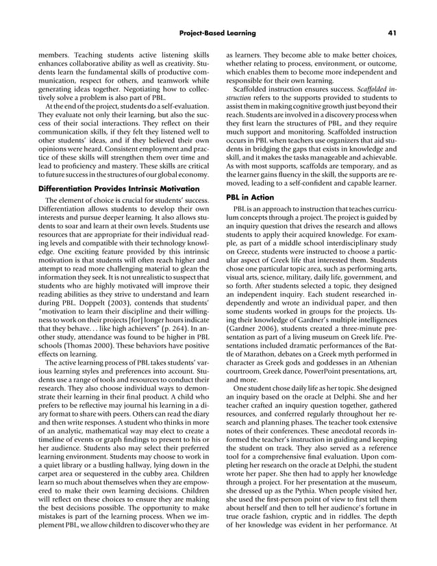 Pbl and 21st century skills | PDF | Educational Assessment | Education