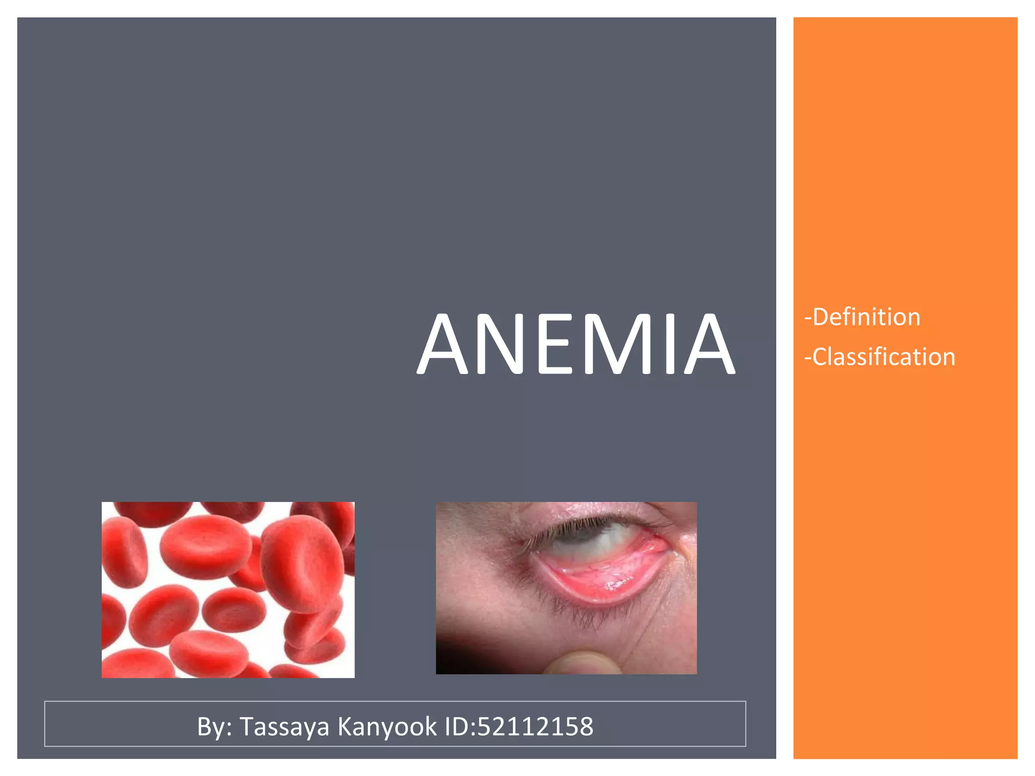 anemia classification | PPT
