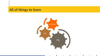 Project-Based Learning & Arduino | PPT