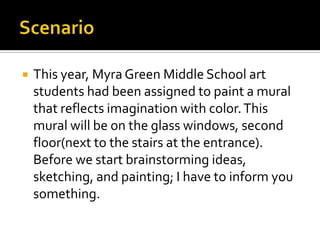 PBL lesson for Color-Art-Middle School | PPTX