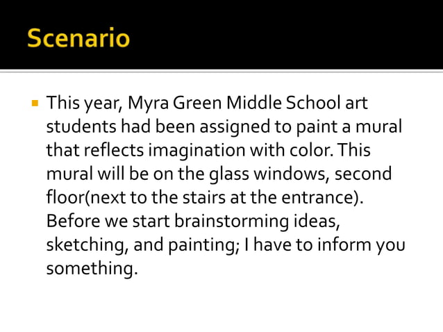 PBL lesson for Color-Art-Middle School | PPTX