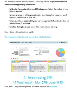 Pbl course on teacher academy | PDF