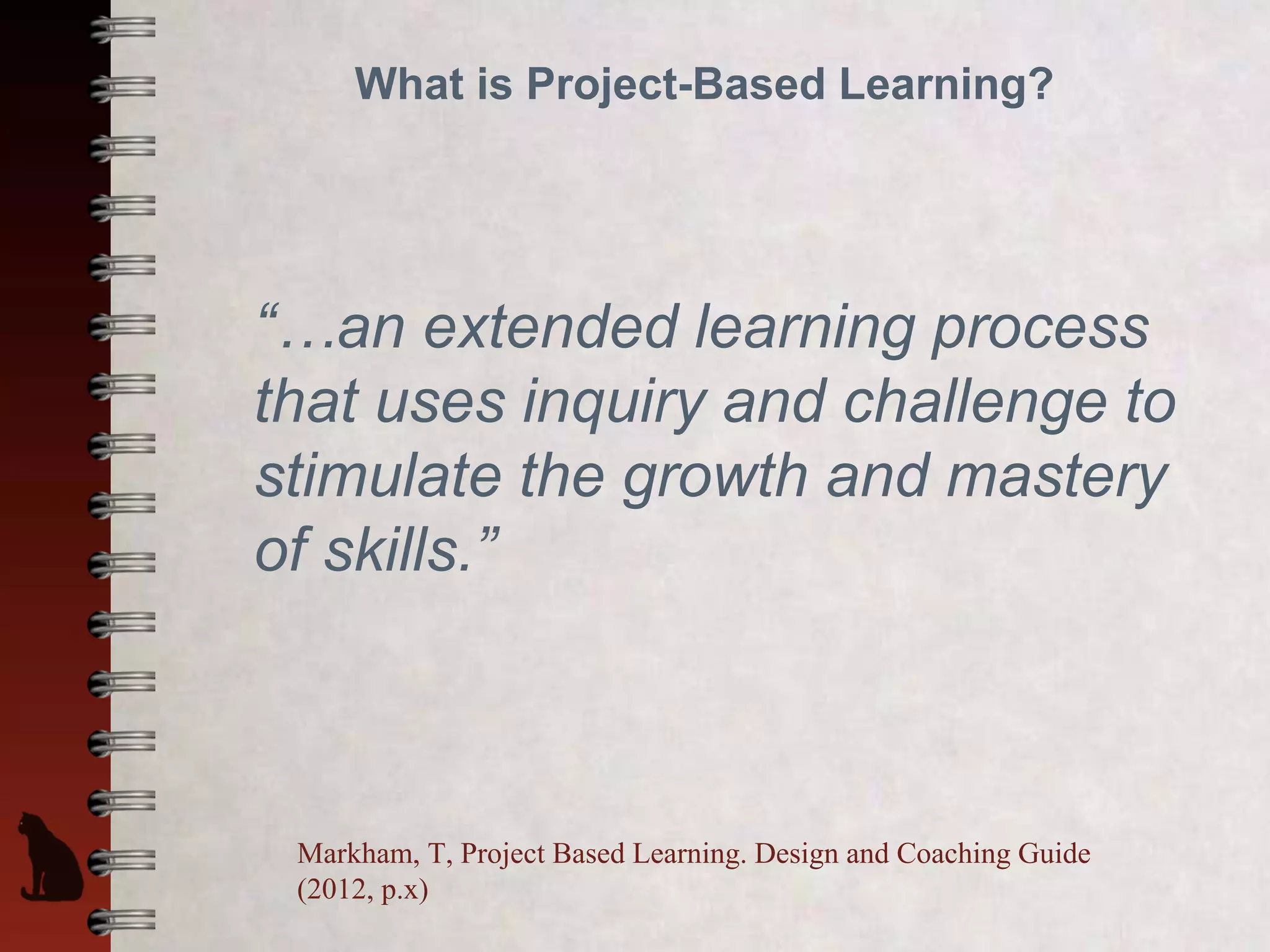 Project Based Learning EnglishUK North | PPTX