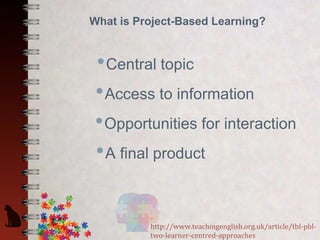 Project Based Learning EnglishUK North | PPTX