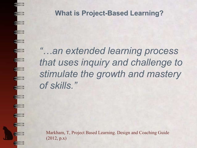 Project Based Learning EnglishUK North | PPTX