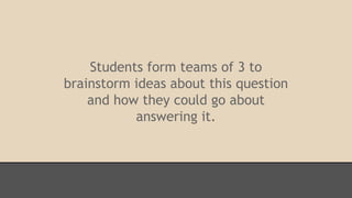 Project-Based Learning for Theory of Knowledge (TOK) | PDF
