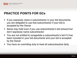 Procurement and Subcontractors | PPTX