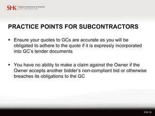 Procurement and Subcontractors | PPTX