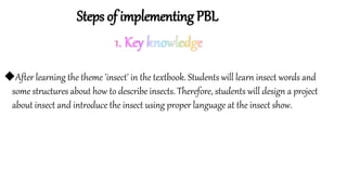 PBL in language learning | PPTX
