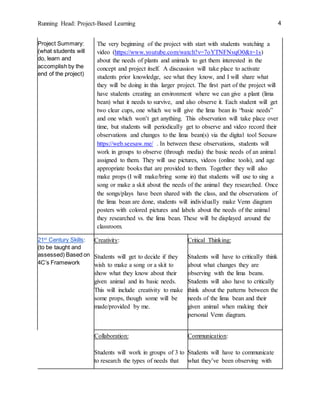 PBL in science itl 518(1) | DOCX | Special Education | Education