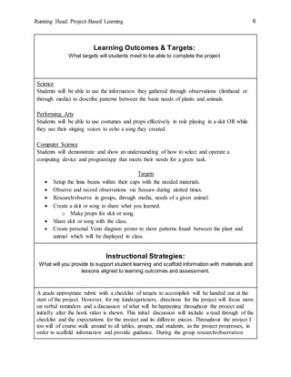 PBL in science itl 518(1) | DOCX | Special Education | Education