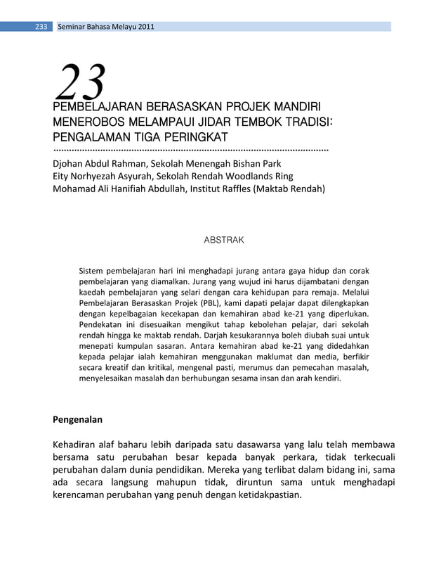 Pbl jurnal 1 | PDF