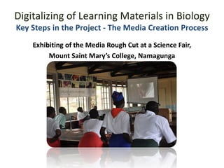 Pbl learners in digital content creation in sciences | PPT