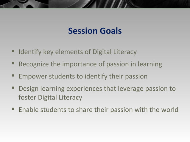 Passion Based Learning: Lausanne 2012 | PPT | Secondary Education | Education
