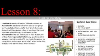 PBL Media Literacy-Angela MCCloskey M3U4A2 | PPT
