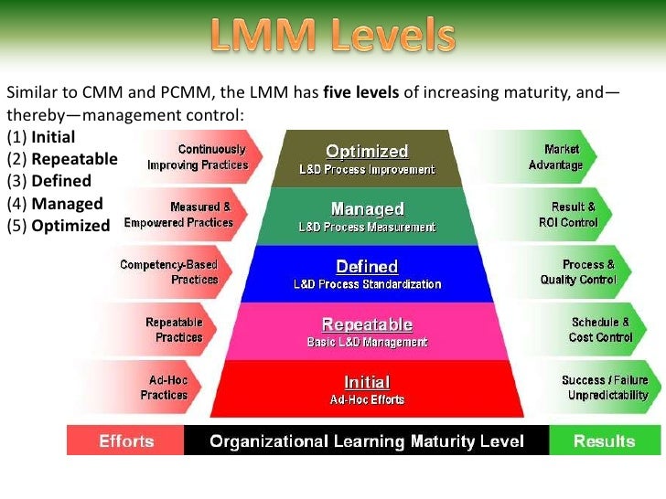 Learning Maturity Model