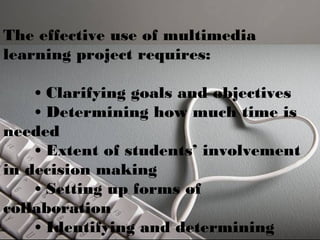 Project-based Learning Multimedia as a Teaching-Learning Strategy | PPT
