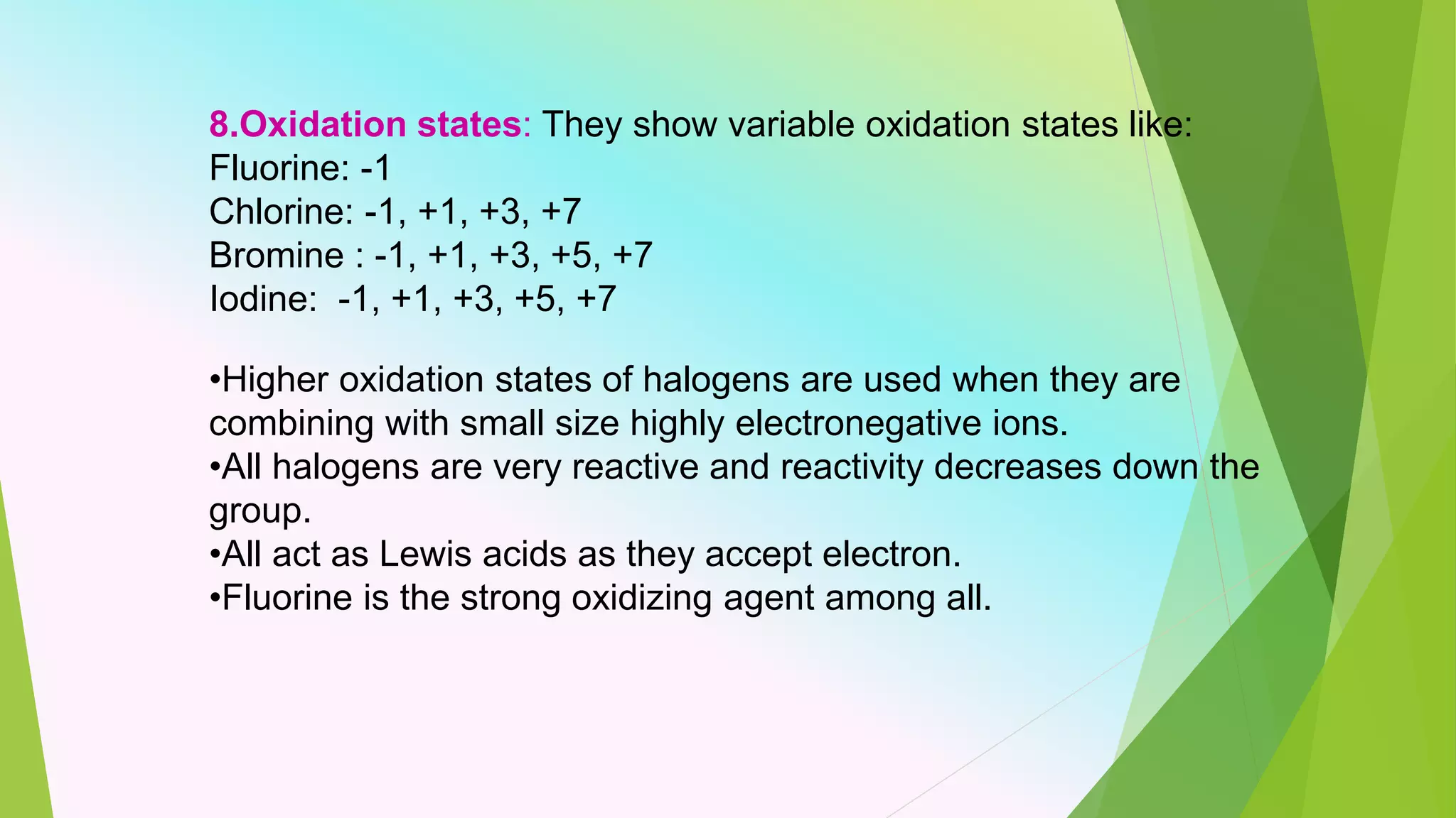 P block elemets grp 16 to 18 | PPTX