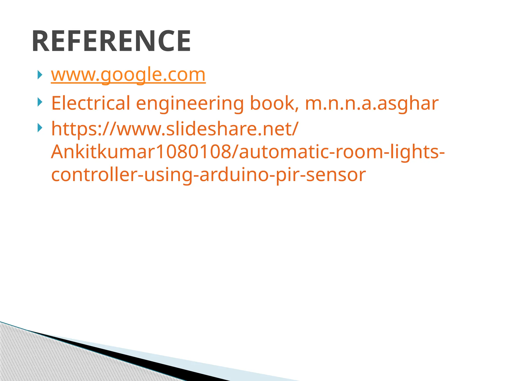 Automatic room light controller using aurdino | PPTX