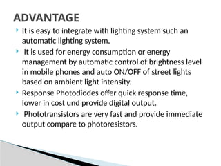 Automatic room light controller using aurdino | PPTX