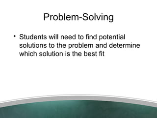 Problem Based Learning | PPT
