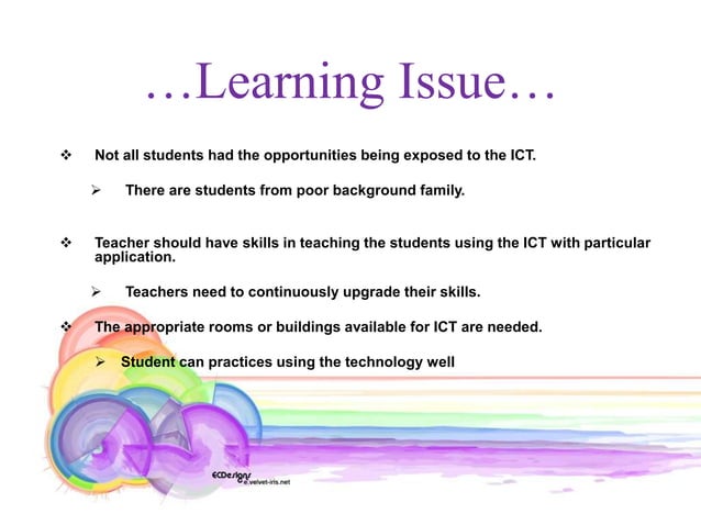 Issues and challenges in integrating ICT in Malaysian School | PPT
