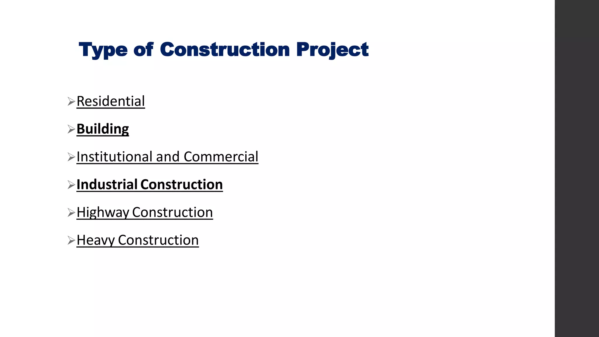 Classification & Construction Type. | PPTX