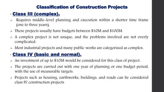 Classification & Construction Type. | PPTX