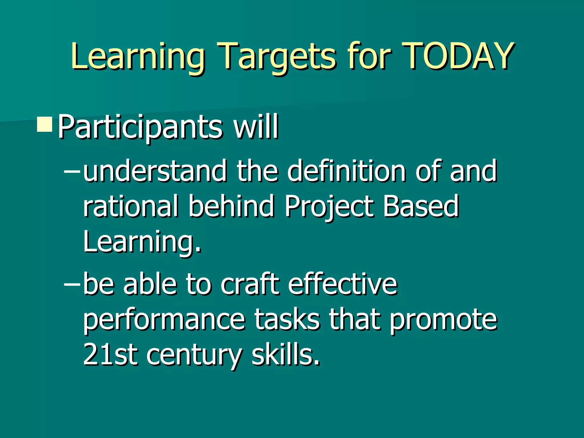 Pbl presentation pgu session (1) | PPT