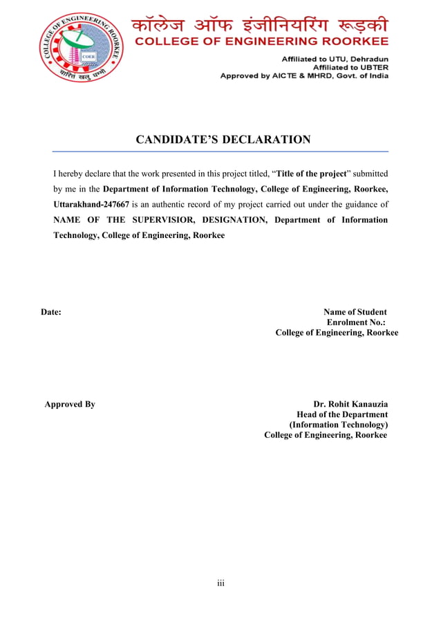 PBL Report format_Information Technology (1).docx | Undergraduate ...