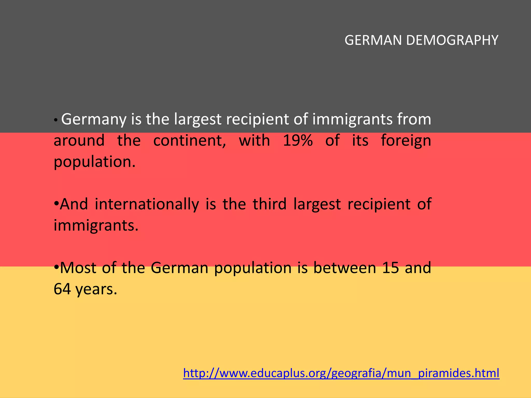 Colegio Labor Comenius - Demography presentation | PPTX