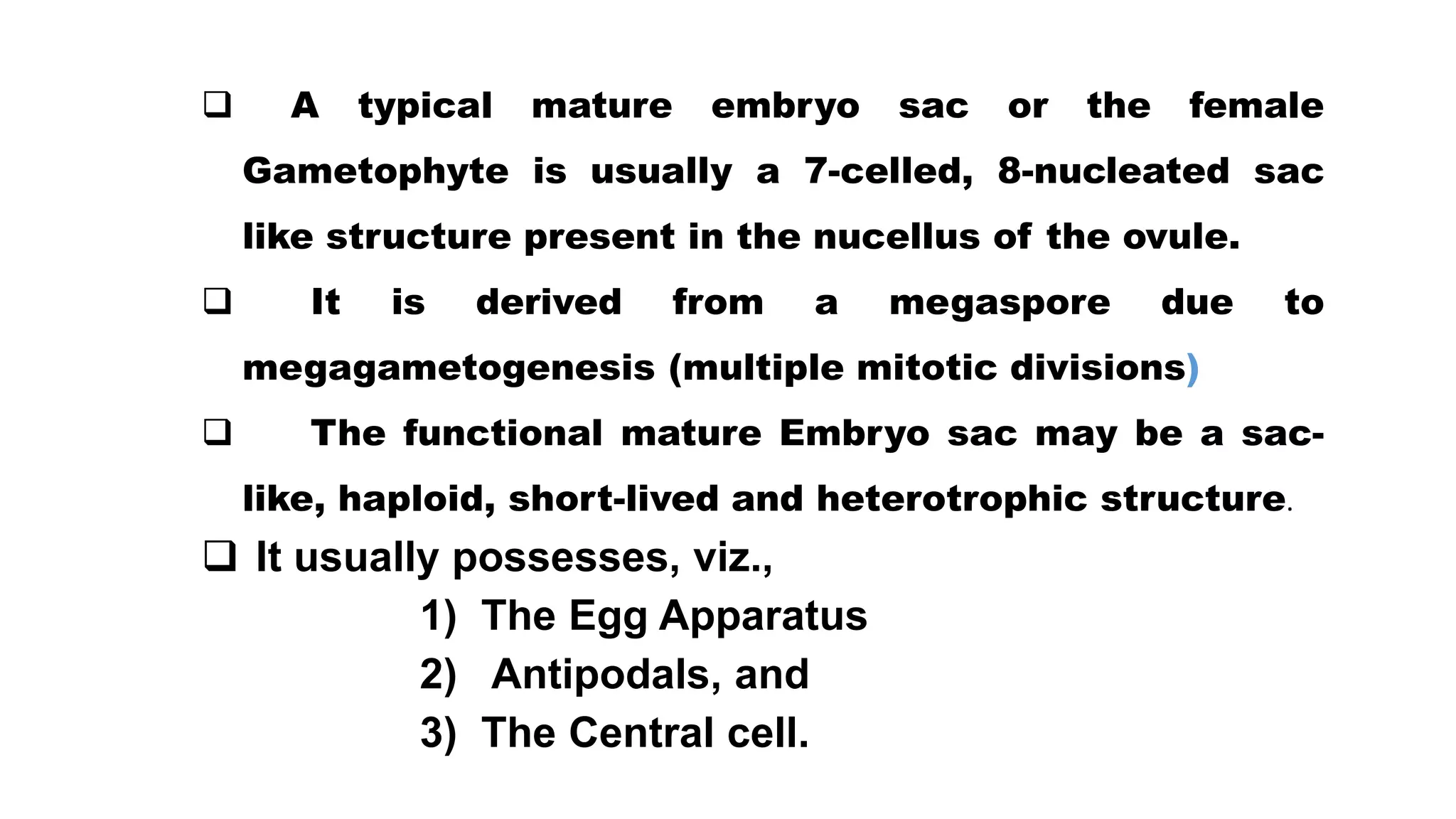 The Embryo sac Structure of Angiosperms | PPTX