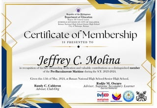 Pre-Bachelor of Maritime (PBM) Certificate.pptx